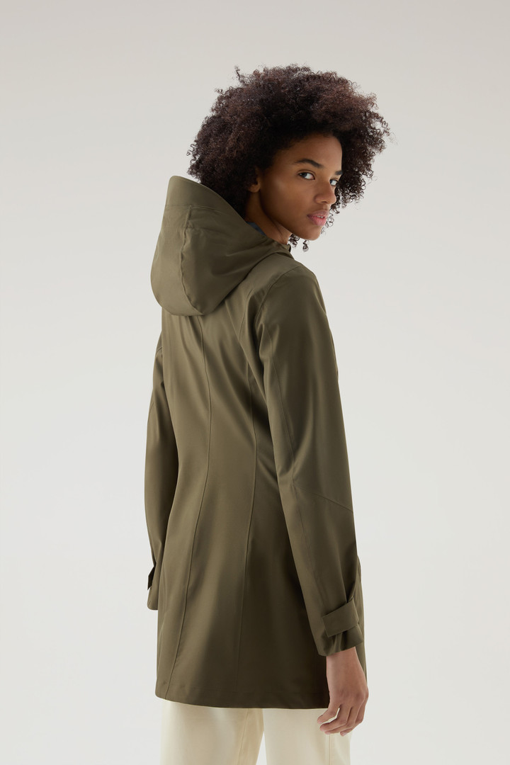 Women's Waterproof Leavitt Lightweight Parka with Hood green | Woolrich US