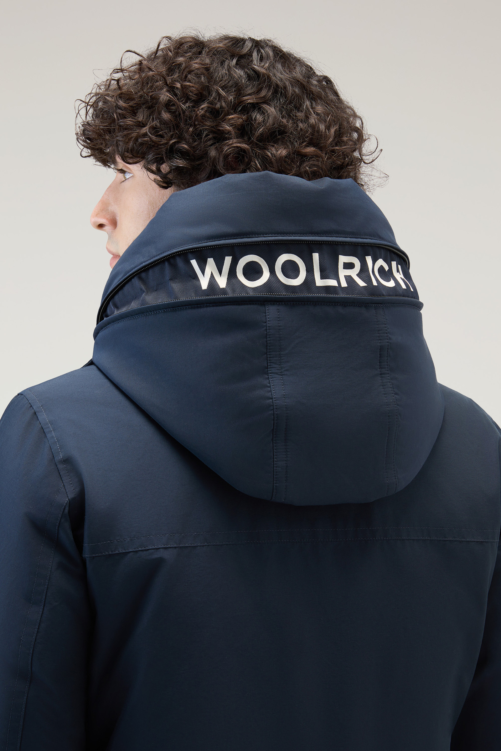 Arctic Parka Evolution in Ramar Cloth blu | Woolrich IT