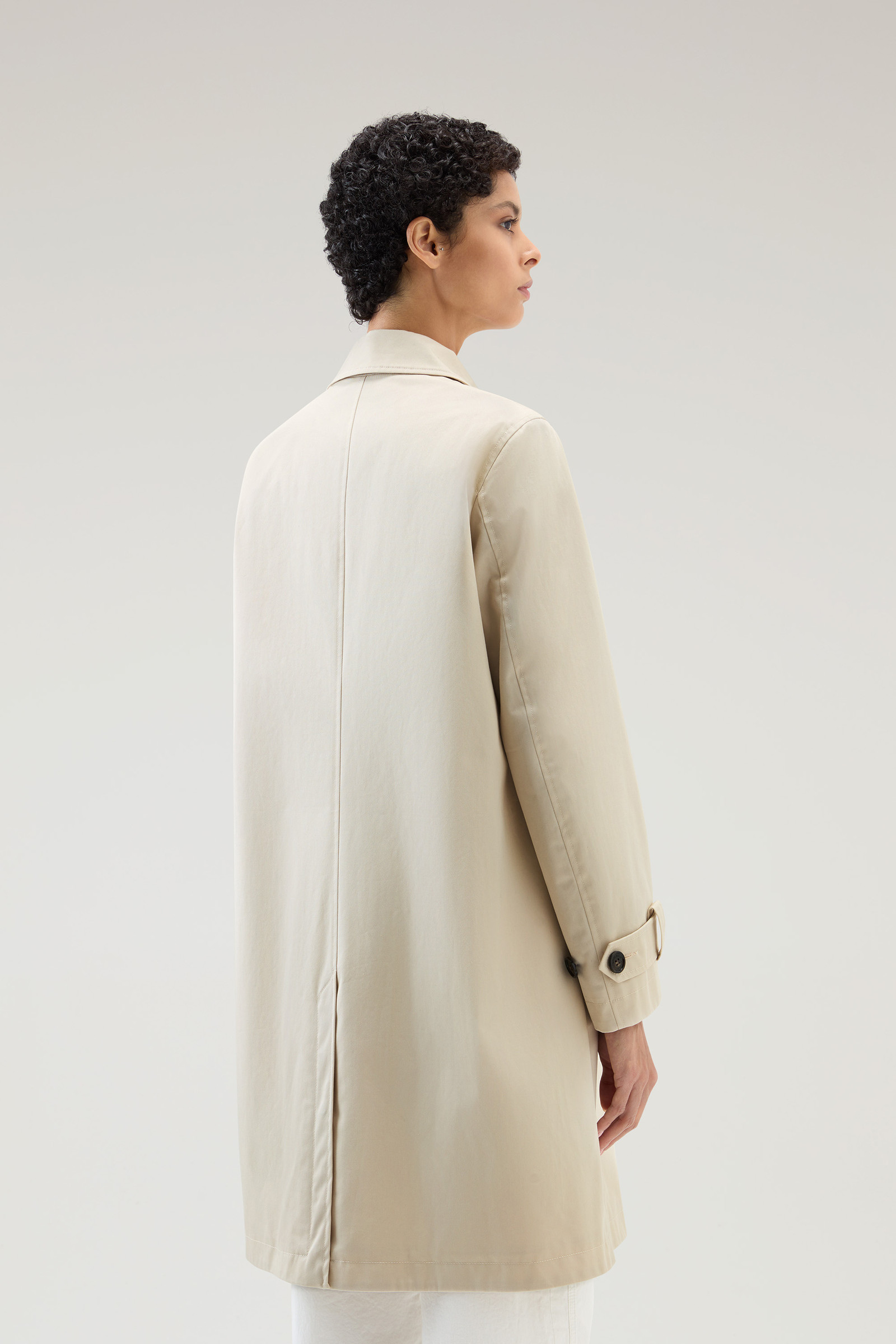 Women's Havice Trench Coat in Best Cotton Beige | Woolrich USA